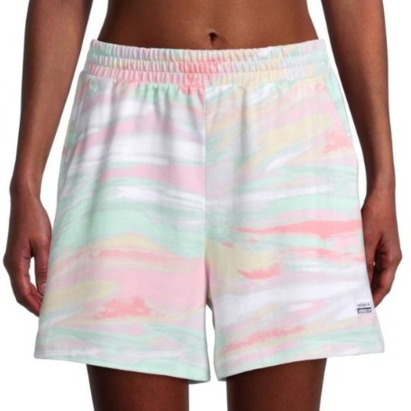 adidas Originals | Shorts | Adidas Pastel Tiedye Print Shorts | Poshmark